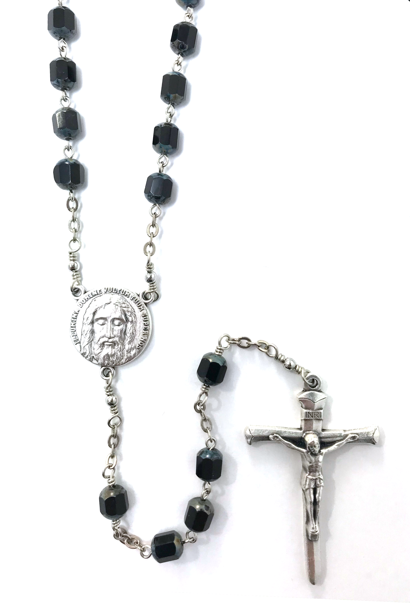 Holy Face Rosary | Handmade Catholic | Our Lady of Grace Rosaries